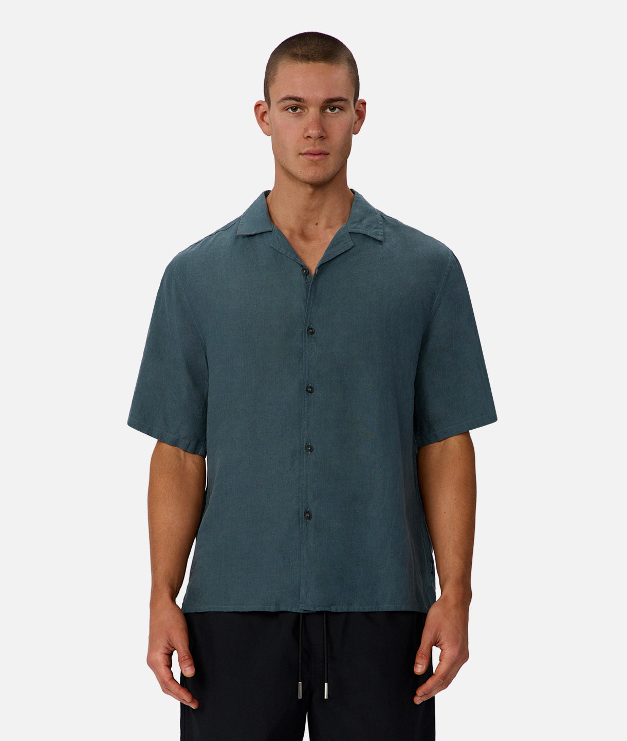 The Ecuador Short Sleeve Shirt - Deep Ocean – Industrie AU