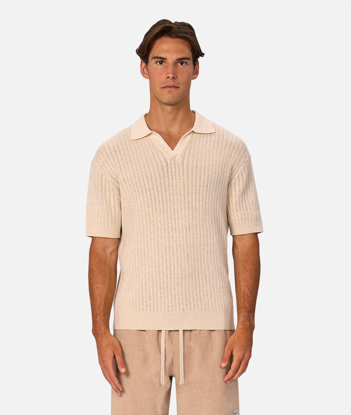 The Bellano Polo - Oatmeal Marle – Industrie AU
