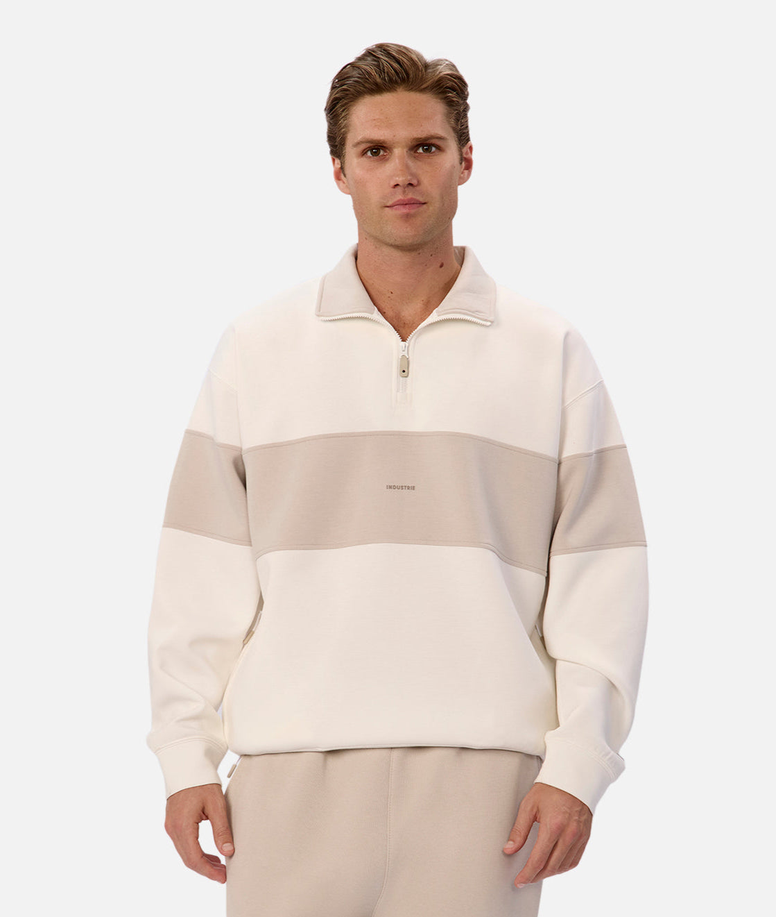 The Tech Luton Track Top - Polar White – Industrie AU