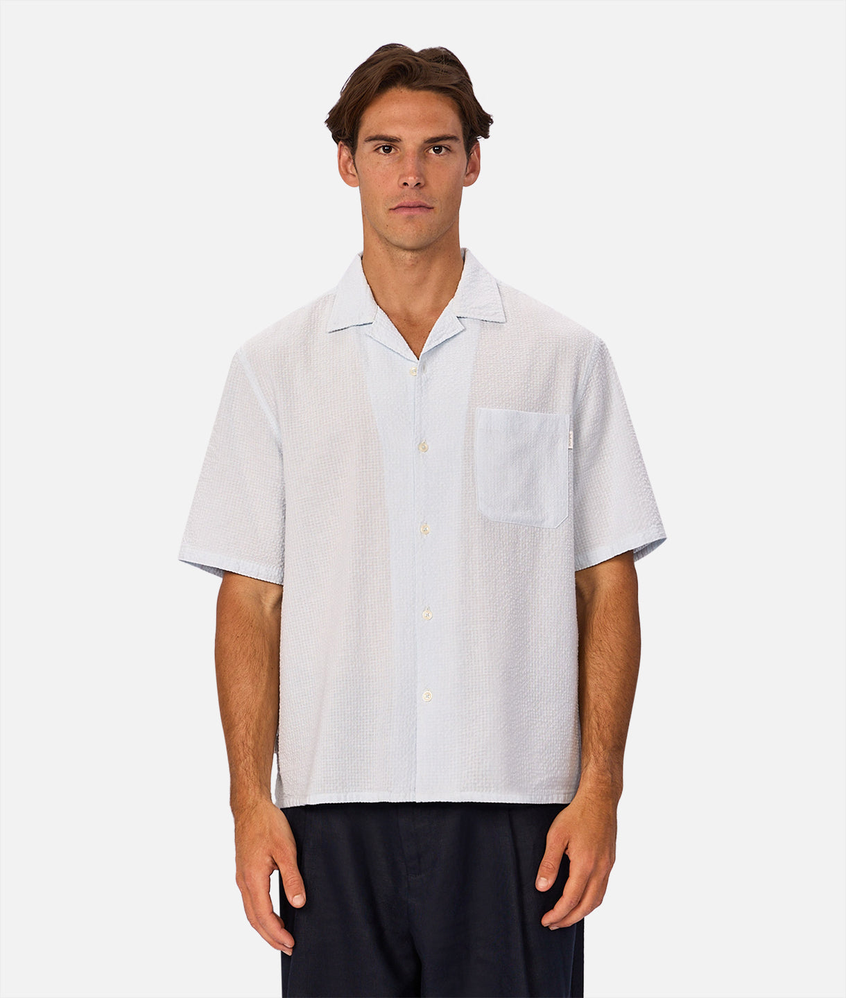 The Ecuador Short Sleeve Shirt - Frost – Industrie AU